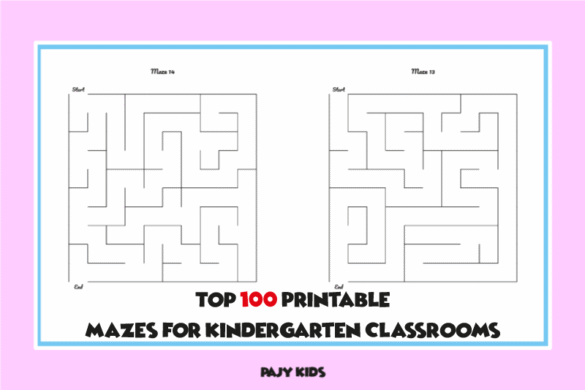 200 Free Puzzles to Print: Fun Maze Games for All Ages