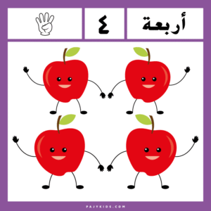 Engaging Arabic Number Flashcards from 1 to 10