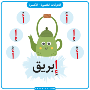 Alif Alphabet Arabic Worksheets for Short Vowel Learning