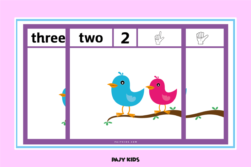 Fun with Ordinal Numbers Flashcards for Preschool Counting