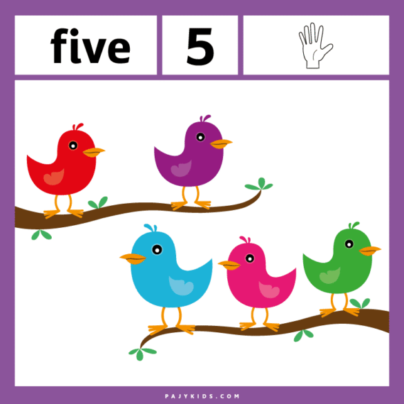Fun with Ordinal Numbers Flashcards for Preschool Counting