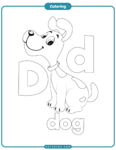 D is for Dog: Kindergarten Letter Activities.