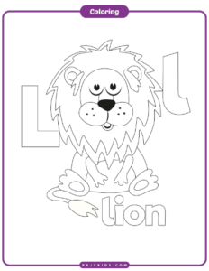 L is for Lion: Fun and Easy Worksheets