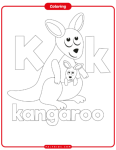K is for Kangaroo: Fun Worksheets for Kindergarten