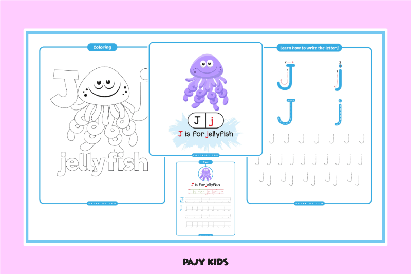 j is for jellyfish: Engaging Alphabet Activities
