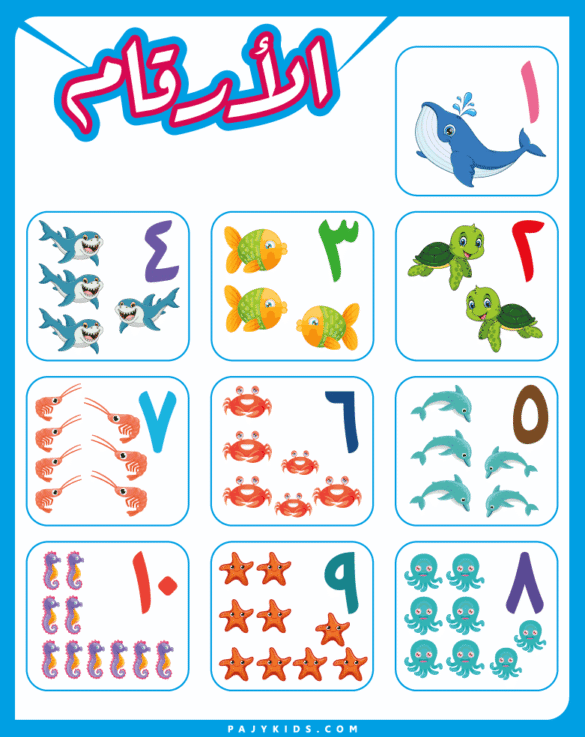 Arabic Numbers 1 10: Learn to Count with Engaging Visuals