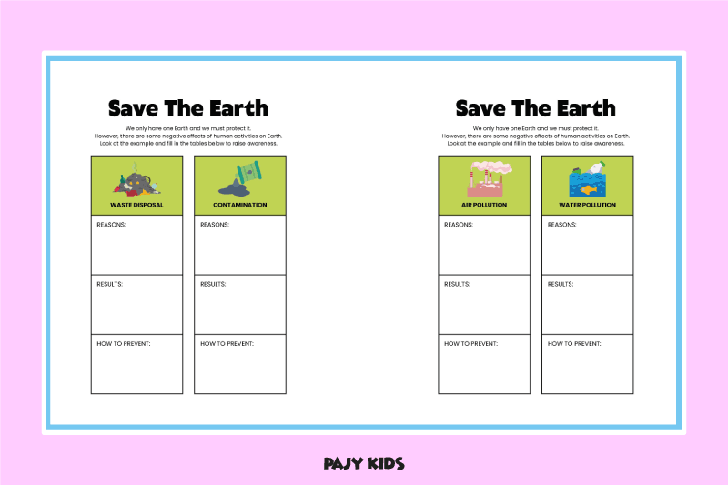 Printables for Kids: Teaching Responsibility and Environmental Awareness