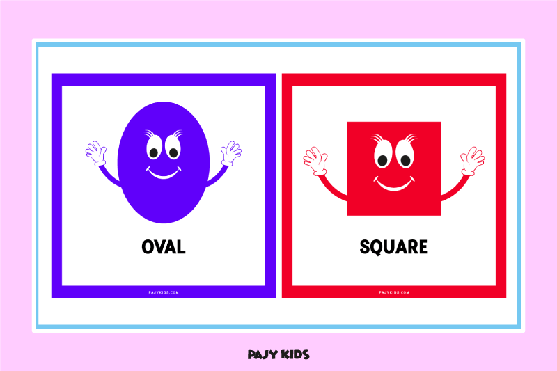 Shapes for Kindergarten: Educational Flashcards to Boost Spatial ...