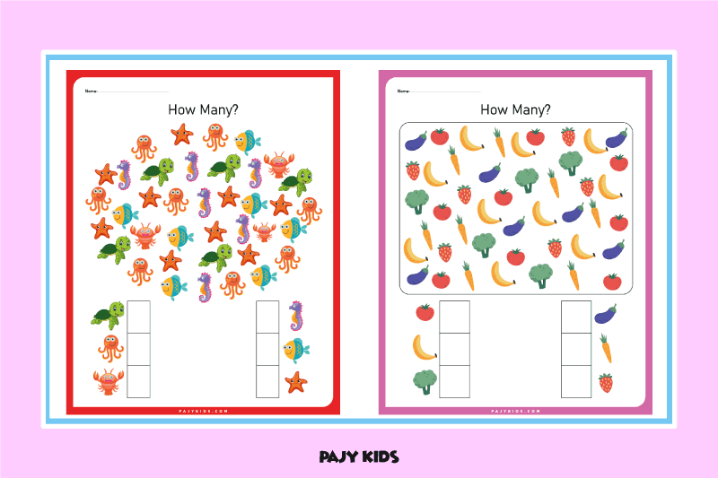 Counting for Preschool: Essential Worksheets to Build Foundational Math ...