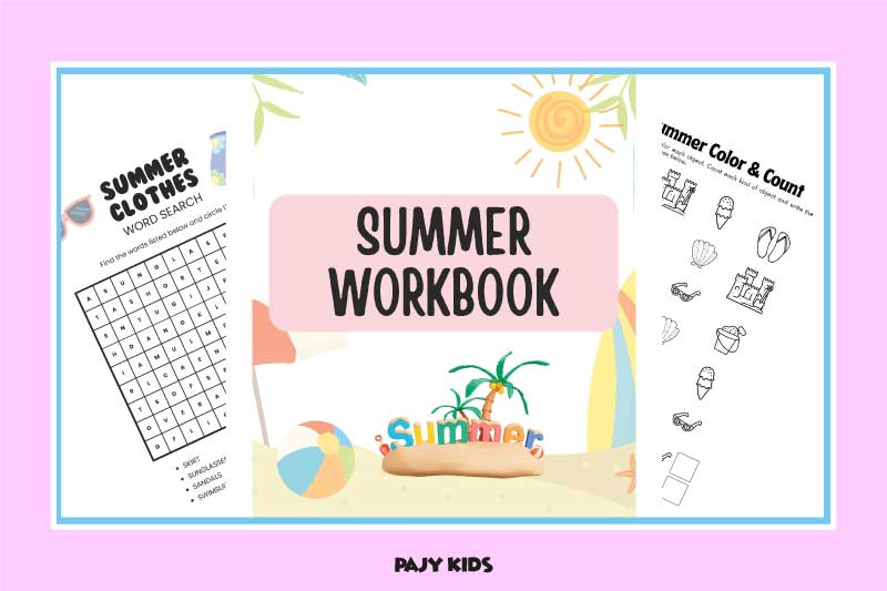 Summer Season Worksheets for Kindergarten: 52 Pages of Fun Learning