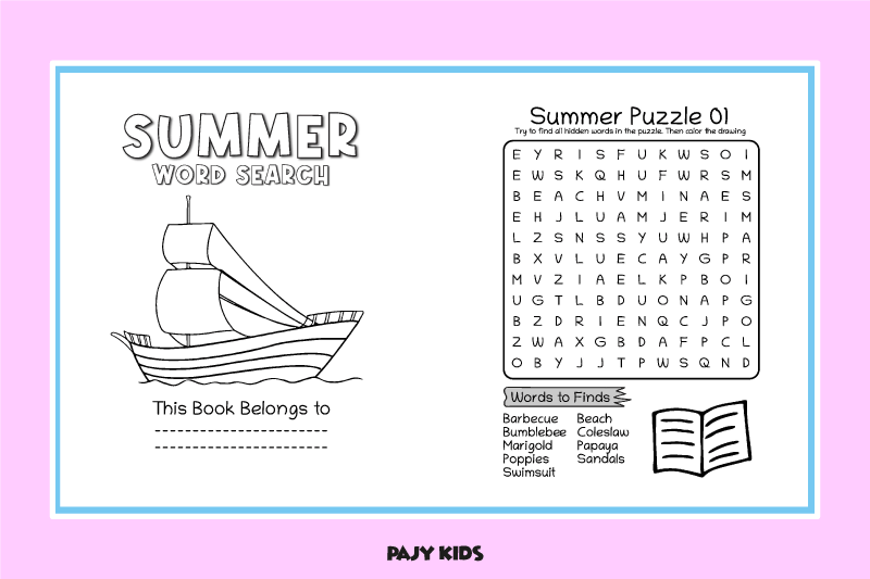 Free Printable Word Search for Kids: Hours of Brain-Boosting Fun
