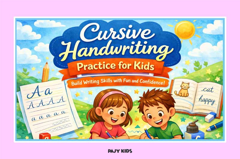 Easy Cursive Handwriting Practice for Kids at Home