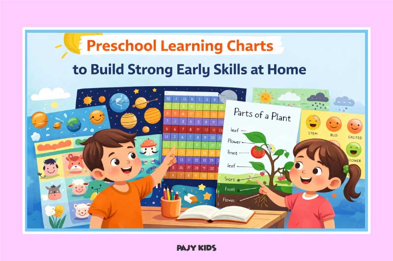Best Preschool Learning Charts for Early Childhood Development at Home