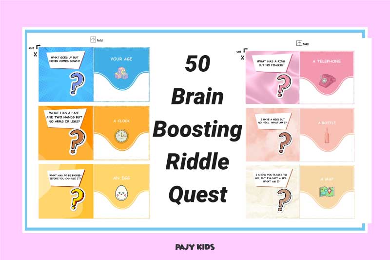 50+ Fun Riddles for Kids: A Brain-Boosting Activity to Build Thinking ...